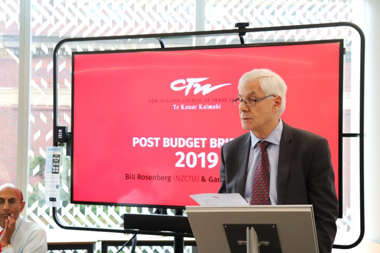 The CTU Budget Report 2019 - NZCTU
