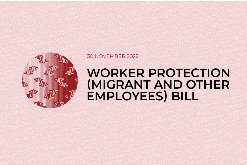 Worker Protection (Migrant and Other Employees) Bill, Education and ...