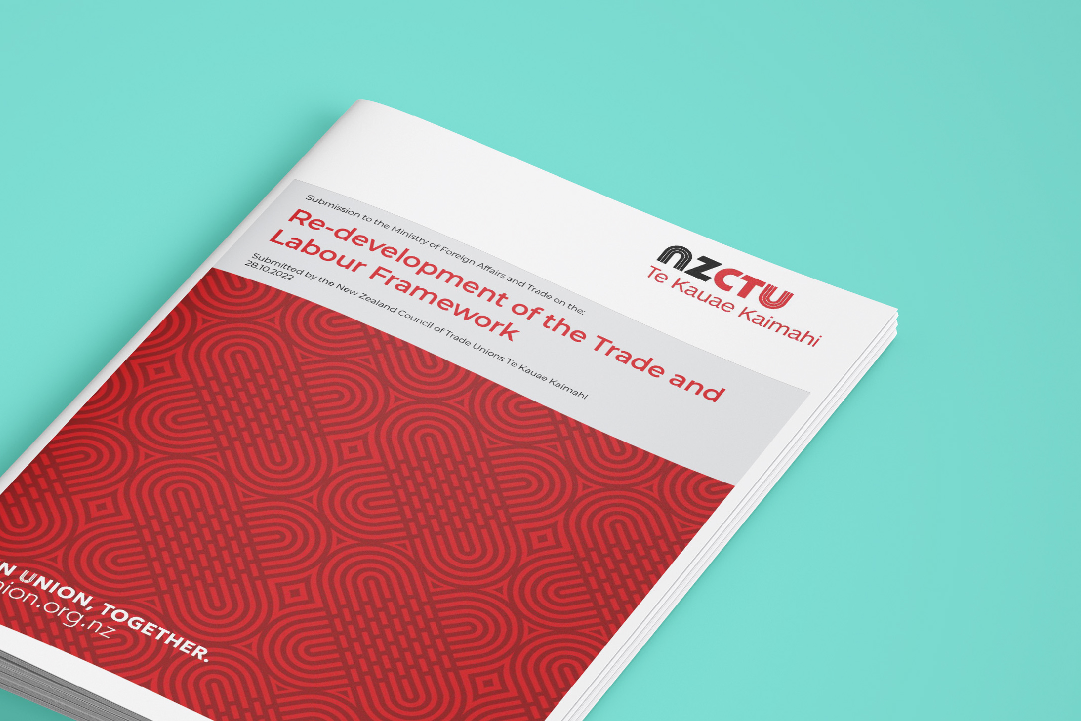 Trade and Labour Framework, Ministry of Foreign Affairs and Trade NZCTU
