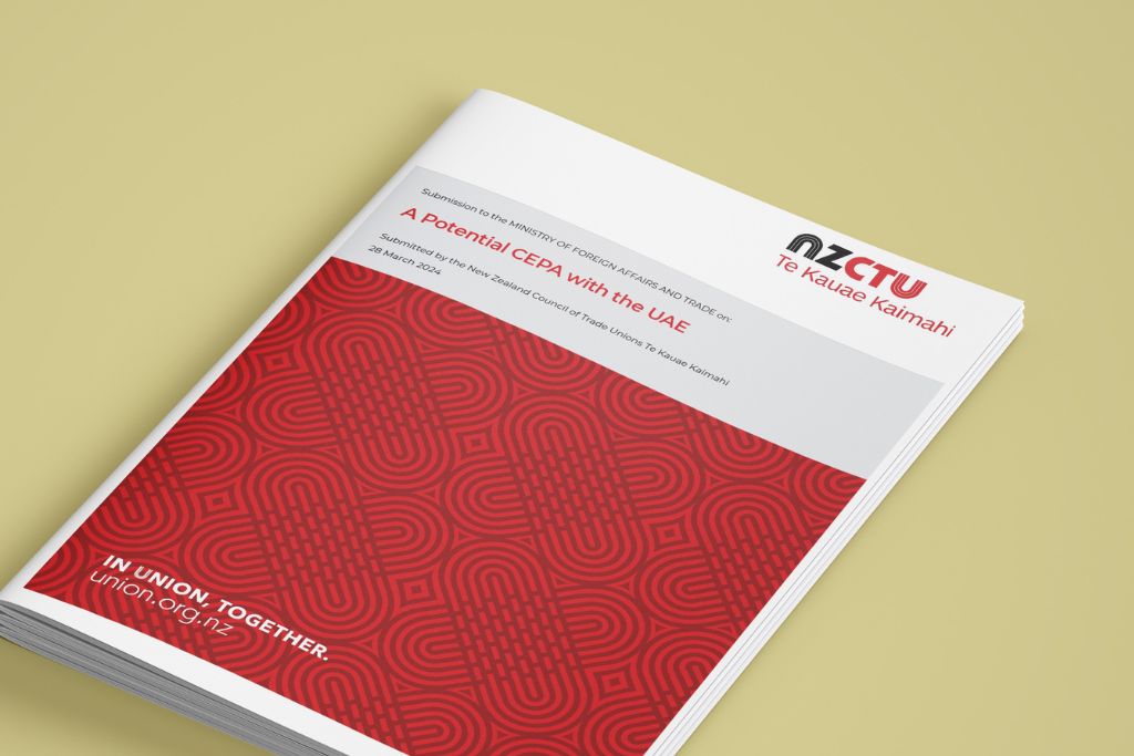 Submission on a Potential Comprehensive Economic Partnership Agreement ...