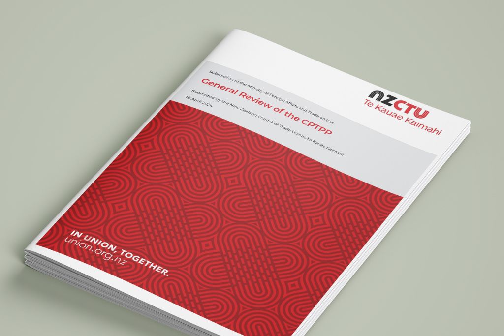Submission On The General Review Of The Cptpp Nzctu