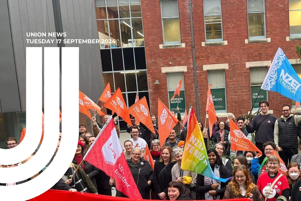 Tuesday 17 September 2024 - NZCTU