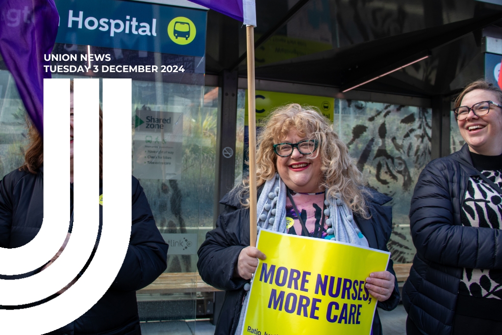 Tuesday 3 December 2024 NZCTU