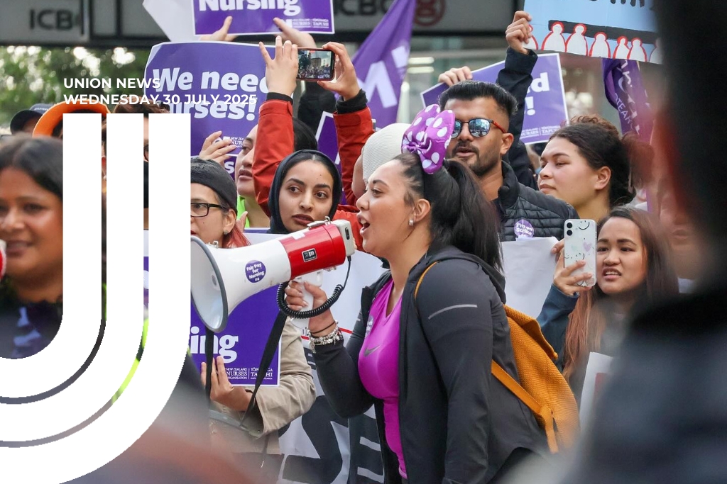 Wednesday 30 July - NZCTU