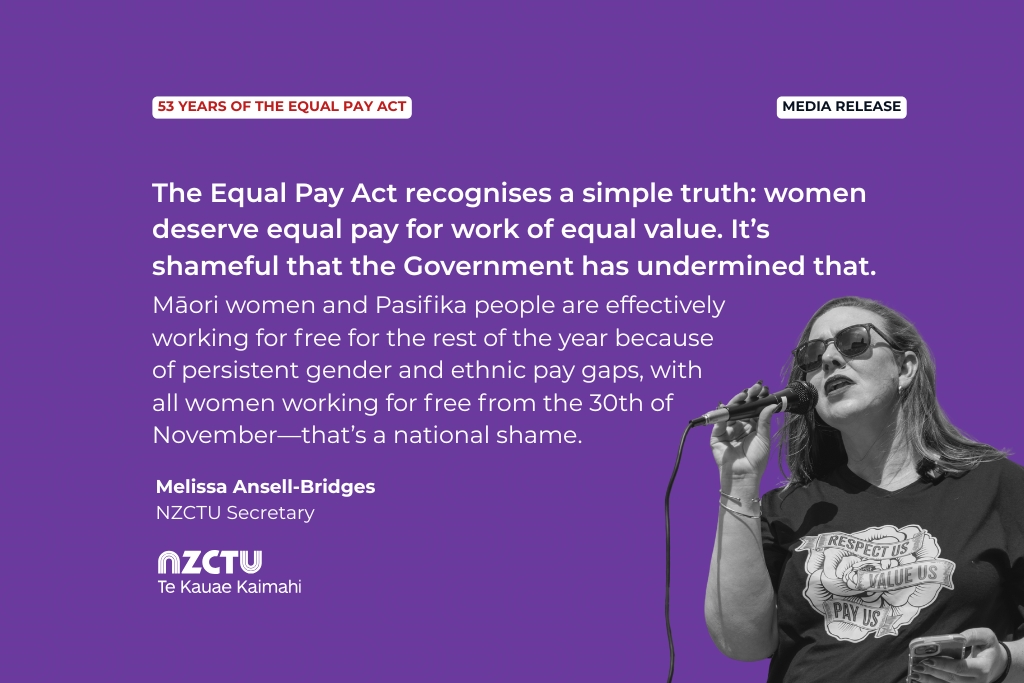 53 years of the Equal Pay Act NZCTU