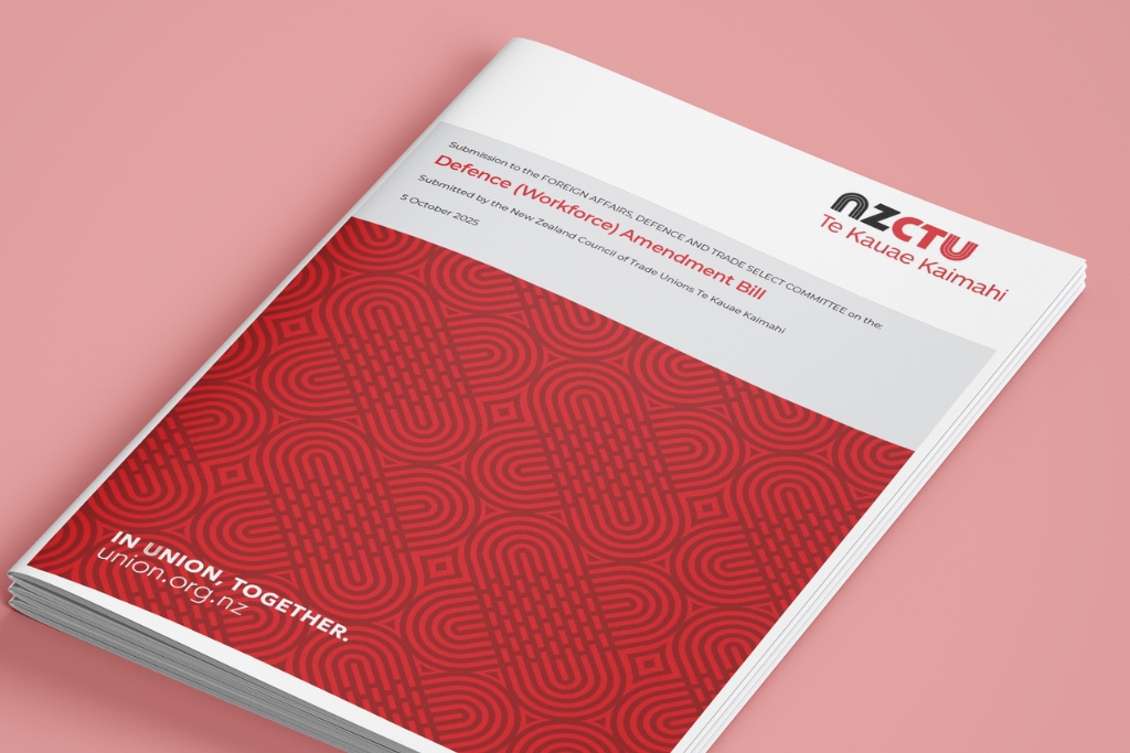 Submission on the Defence (Workforce) Amendment Bill NZCTU